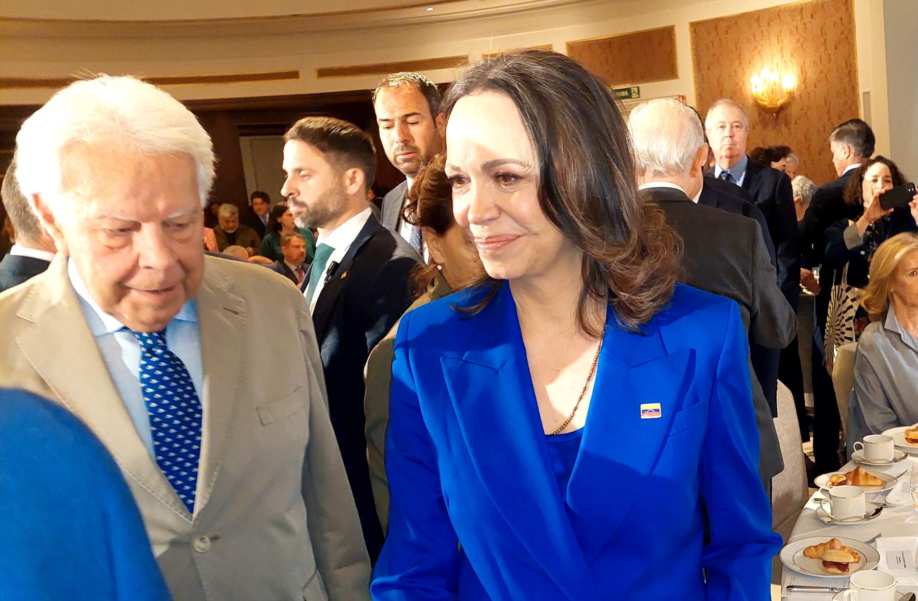 María Corina Machado afirma que el fin del régimen chavista equivaldrá ...